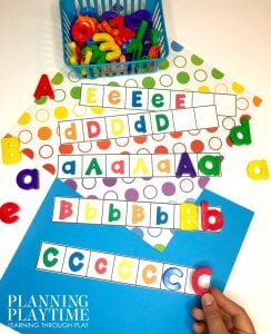 Alphabet Worksheets - Planning Playtime