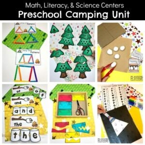 Camping Theme Preschool Activities - Planning Playtime
