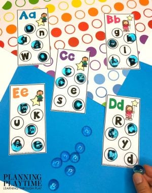 Alphabet Worksheets - Planning Playtime
