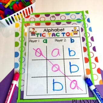 Alphabet Games Pack - Planning Playtime