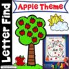 Letter Find - Apple - Planning Playtime