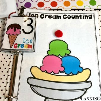 Preschool Counting Centers - Summer - Planning Playtime