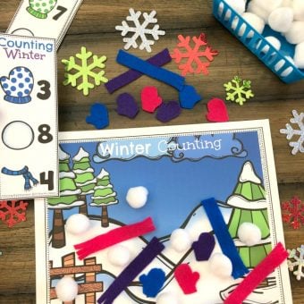 Winter Counting Mats - Planning Playtime