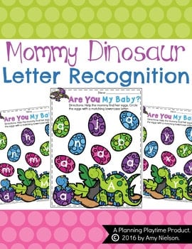 Dinosaur Alphabet Activity - Planning Playtime