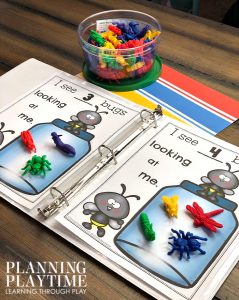 Math Activities Binder - Planning Playtime