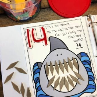 Teen Numbers Math Activities Binder - Planning Playtime