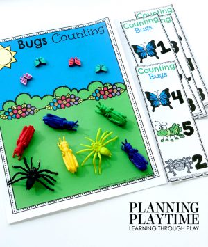 Spring Counting Mats - Planning Playtime