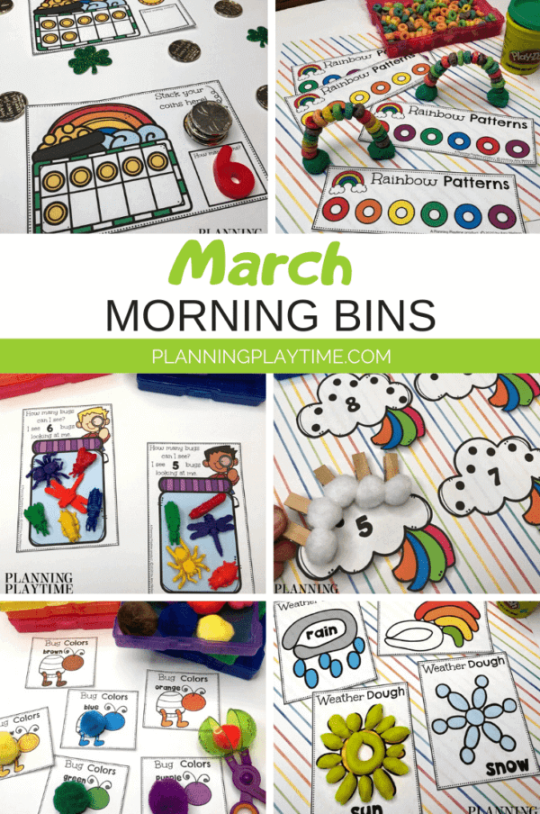 March Morning Tubs - Planning Playtime