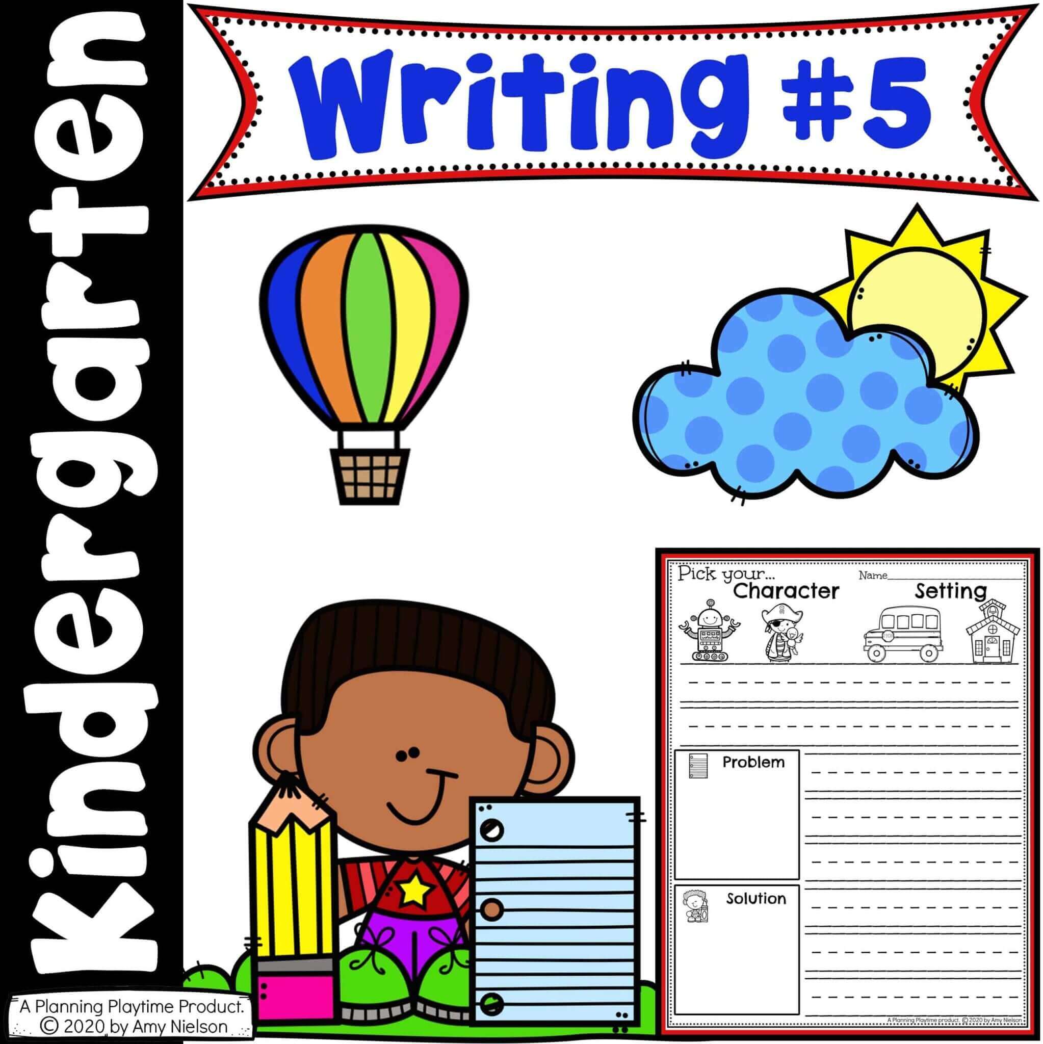 Kindergarten Writing Centers #5 - Planning Playtime