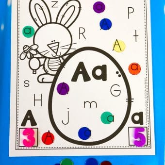 Letter Find - Easter - Planning Playtime