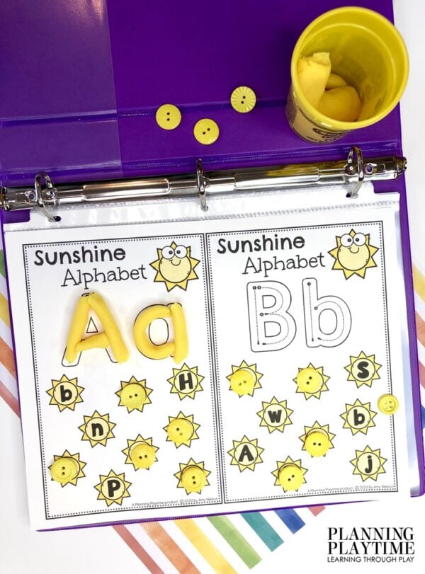 July Preschool Binder - Planning Playtime