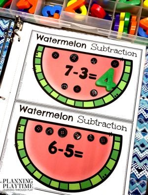 August Kindergarten Binder - Planning Playtime