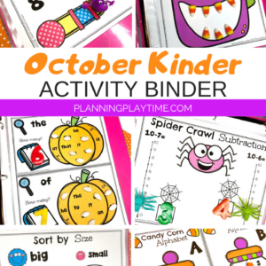 Kindergarten Activities Binder Bundle - Planning Playtime