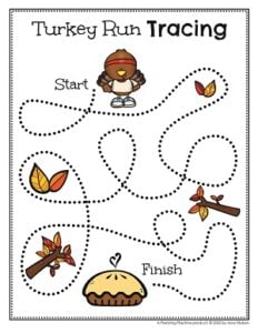 November Preschool Binder - Planning Playtime