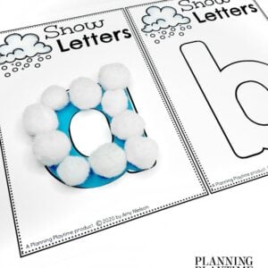 January Preschool Activities Binder - Planning Playtime