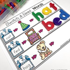 January Kindergarten Binder - Planning Playtime