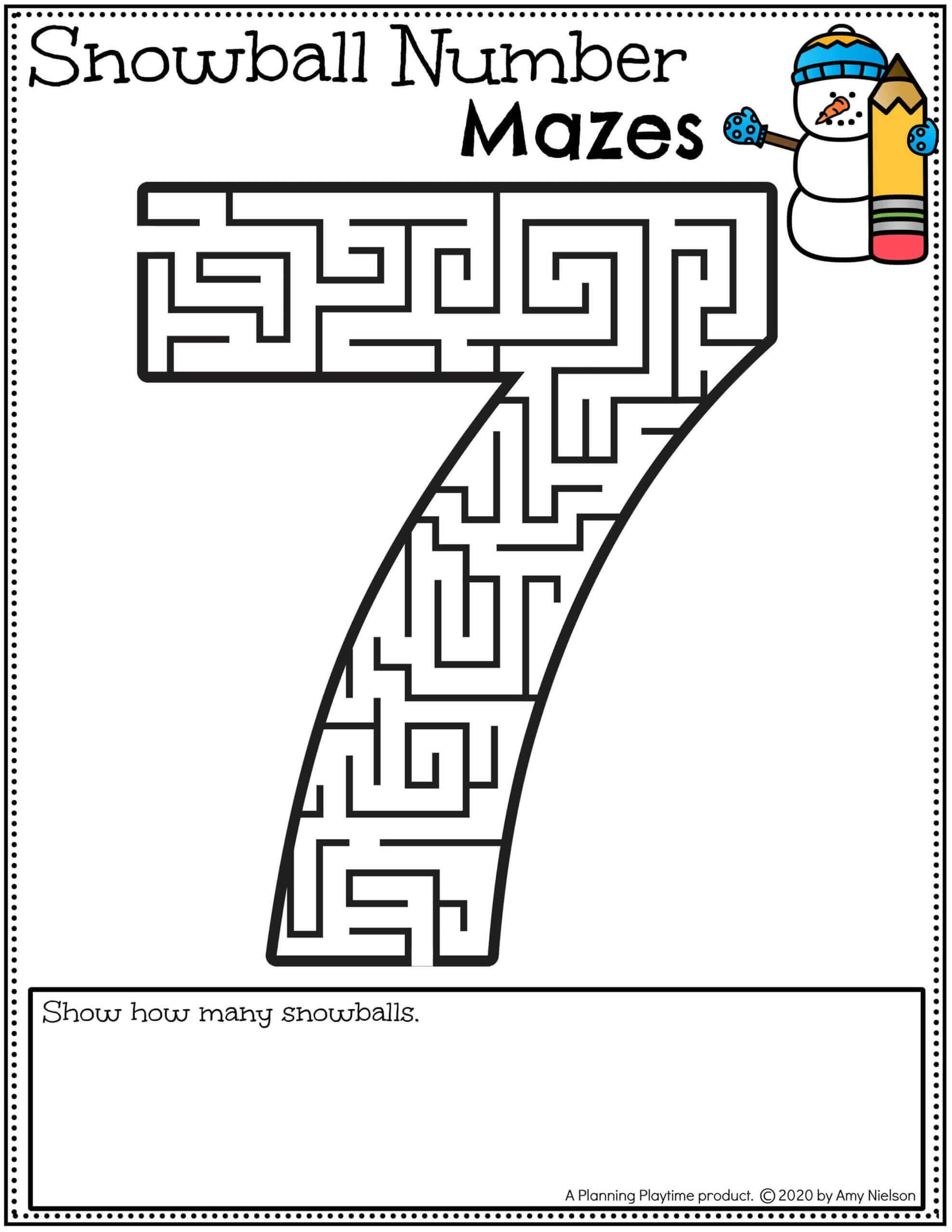 January Preschool Binder - Planning Playtime