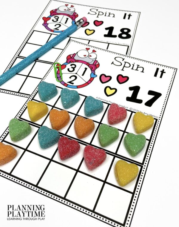 Kindergarten Morning Tubs - February - Planning Playtime