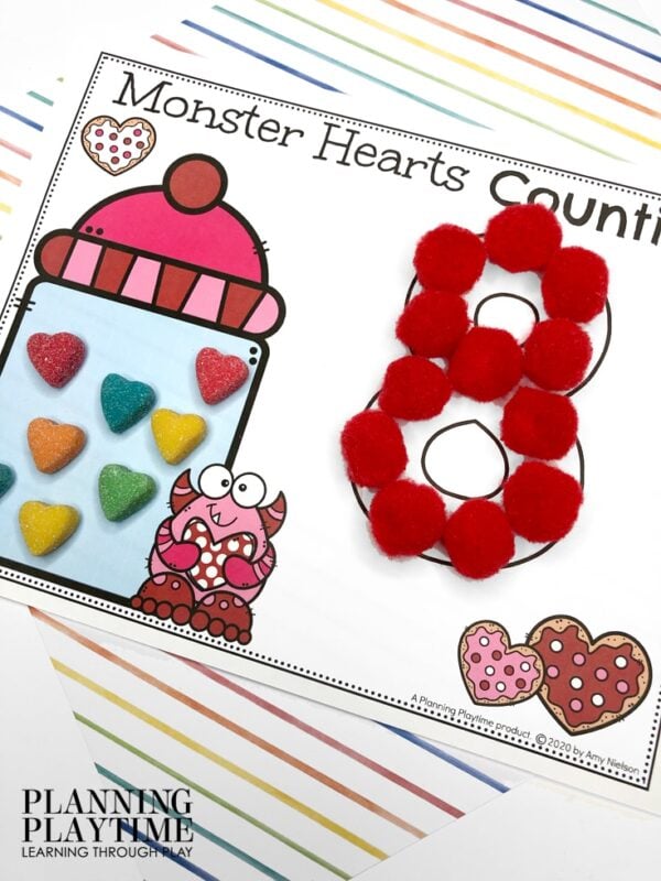 February Preschool Binder - Planning Playtime