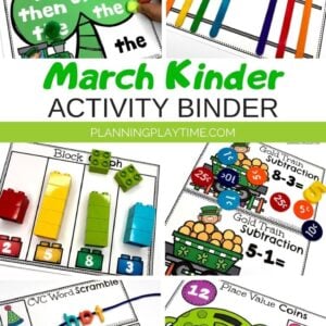 Kindergarten Activities Binder Bundle - Planning Playtime