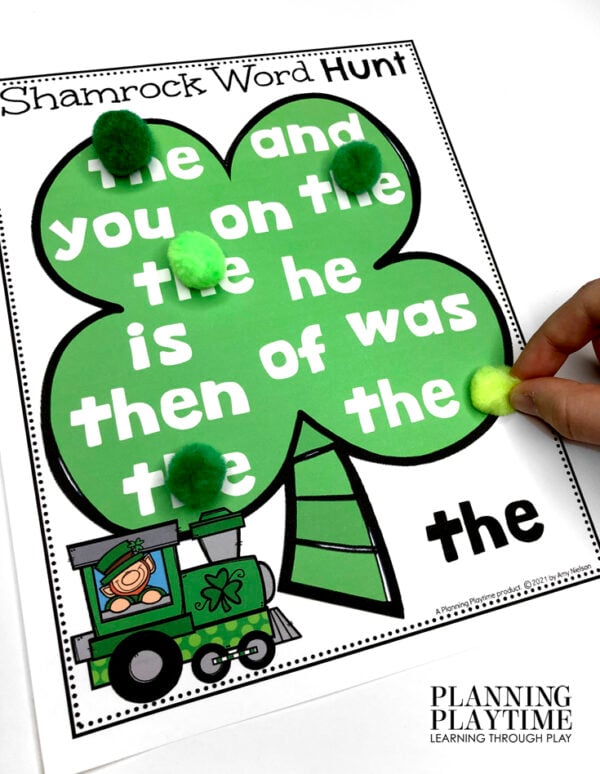 March Kindergarten Binder - Planning Playtime