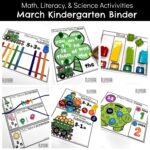 March Kindergarten Binder - Planning Playtime