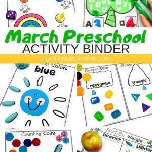 Preschool Activities Binder Bundle - Planning Playtime