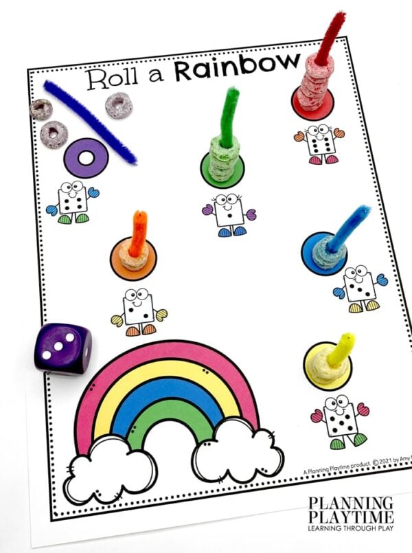 March Preschool Binder - Planning Playtime