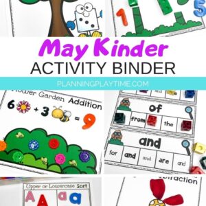 Kindergarten Activities Binder Bundle - Planning Playtime