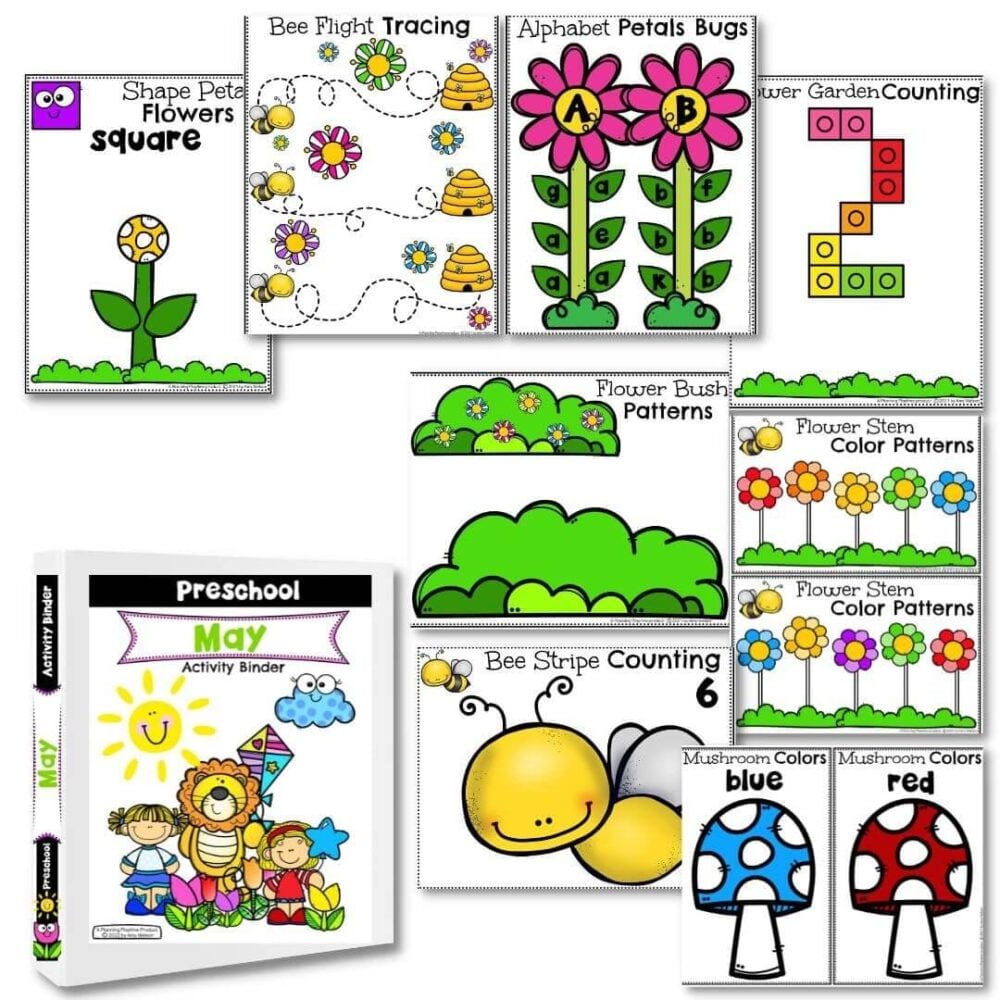 Preschool Activities Binder Bundle - Planning Playtime