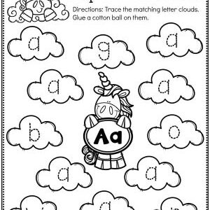 Unicorn Worksheets for Preschool - Planning Playtime