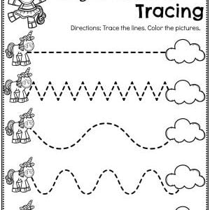 Unicorn Worksheets for Preschool - Planning Playtime