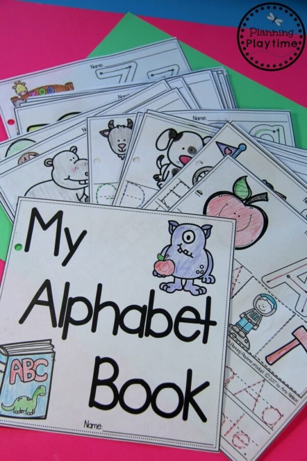 DIY Alphabet Books - Planning Playtime