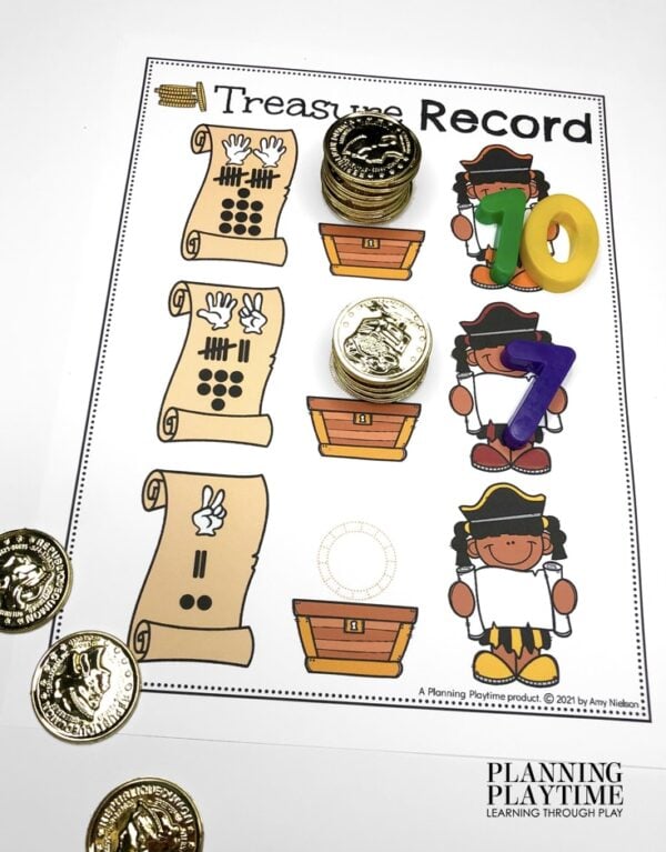 Pirate Worksheets Preschool - Planning Playtime