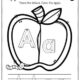Apple Worksheets for Preschool - Planning Playtime