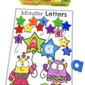 Monster Preschool Activities Binder - Planning Playtime
