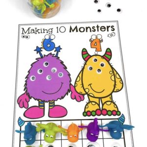 Monster Preschool Activities Binder - Planning Playtime