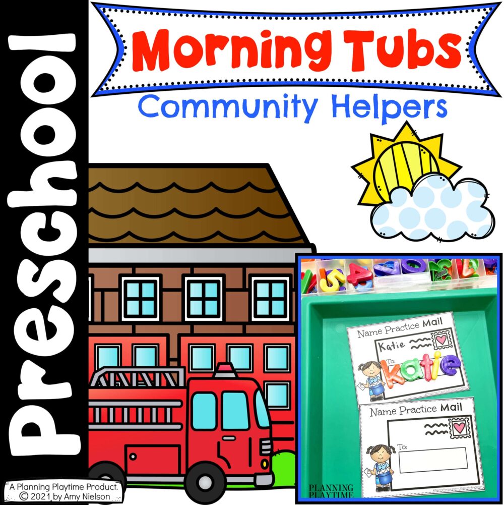 Community Helpers Preschool Theme - Planning Playtime