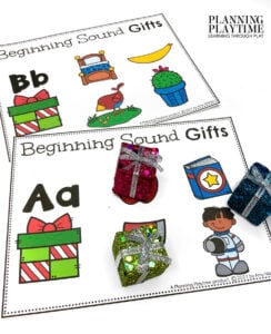 Kindergarten Morning Tubs - December - Planning Playtime