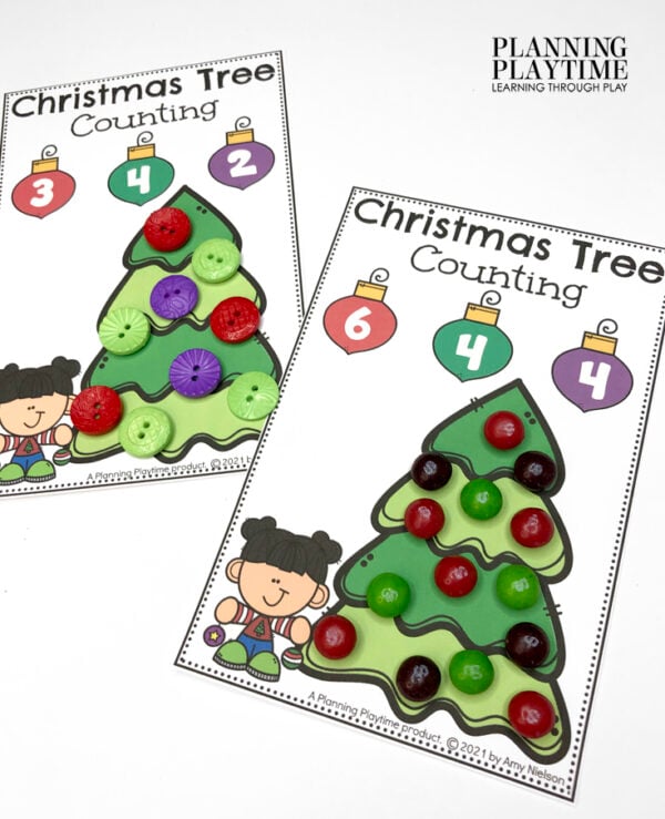 Kindergarten Morning Tubs - December - Planning Playtime