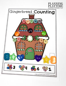 Gingerbread Worksheets Preschool - Planning Playtime