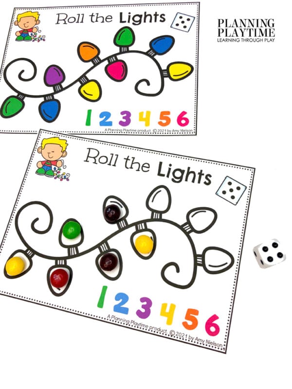 Kindergarten Morning Tubs - December - Planning Playtime