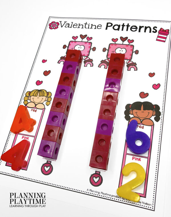 Valentine Worksheets Preschool - Planning Playtime