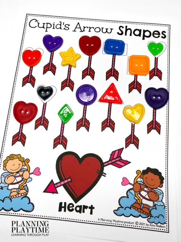 Valentine Worksheets Preschool - Planning Playtime