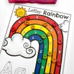 Rainbow Preschool Activities Binder - Planning Playtime