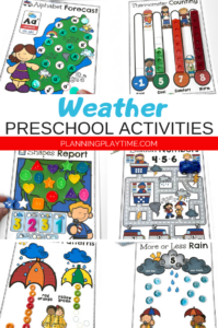 Weather Centers - Planning Playtime