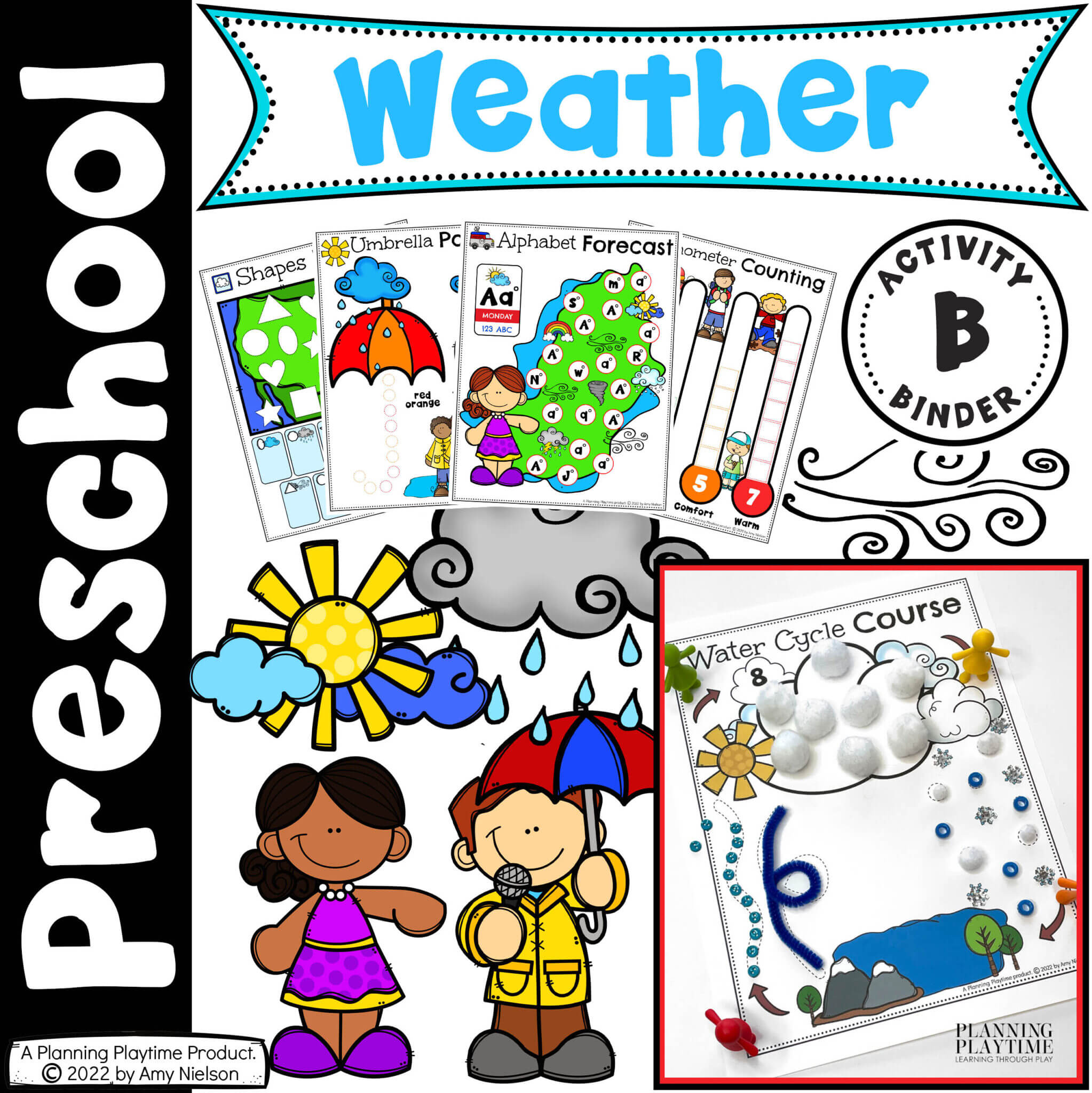 Weather Worksheets for Preschool - Planning Playtime
