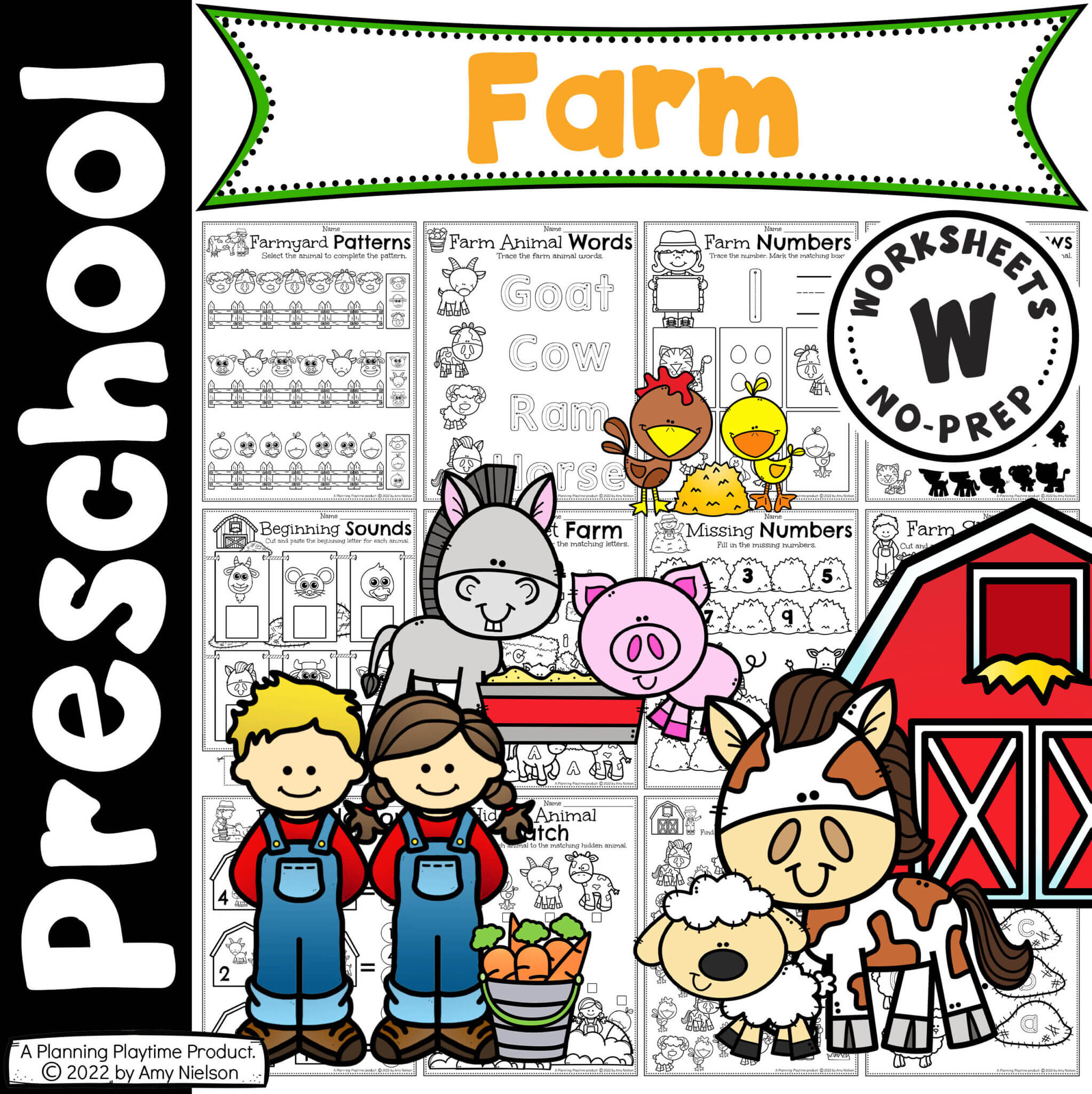 Preschool Farm Theme - Planning Playtime
