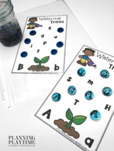 Earth Day Centers - Planning Playtime