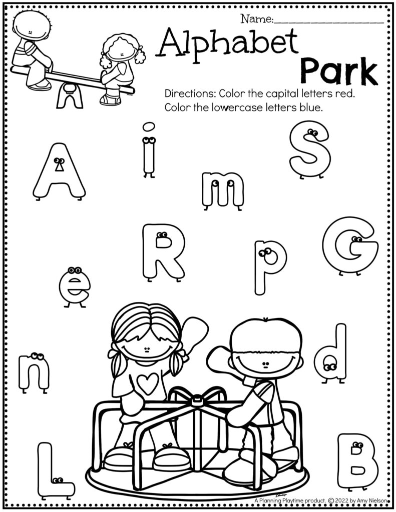 Preschool Summer Fun Packet - Planning Playtime